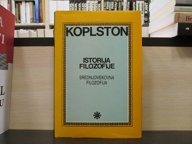 ISTORIJA FILOZOFIJE Srednjovekovna filozofija Koplston