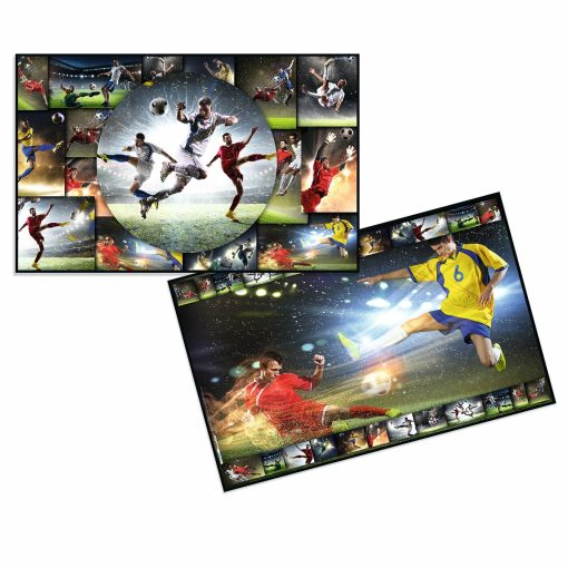 Podloga za radni sto 550x350mm FOOTBALL, Herma