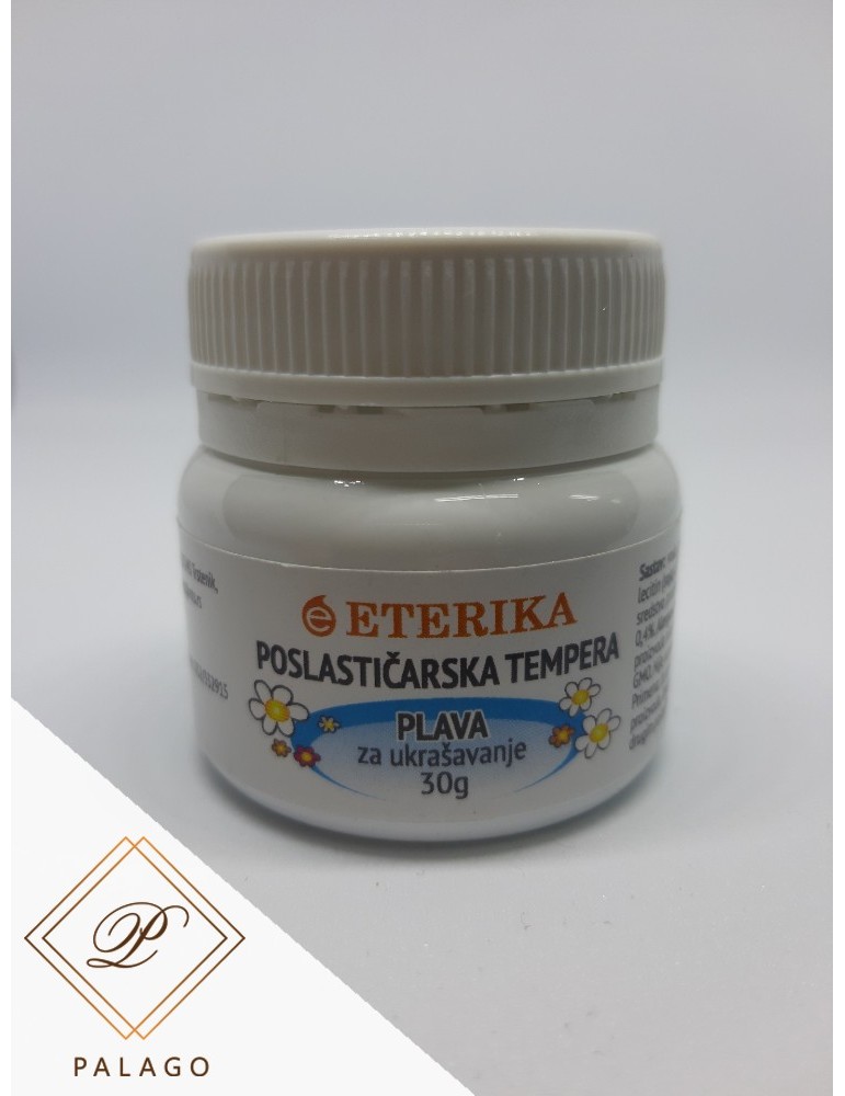 Poslastičarska tempera plava 30gr