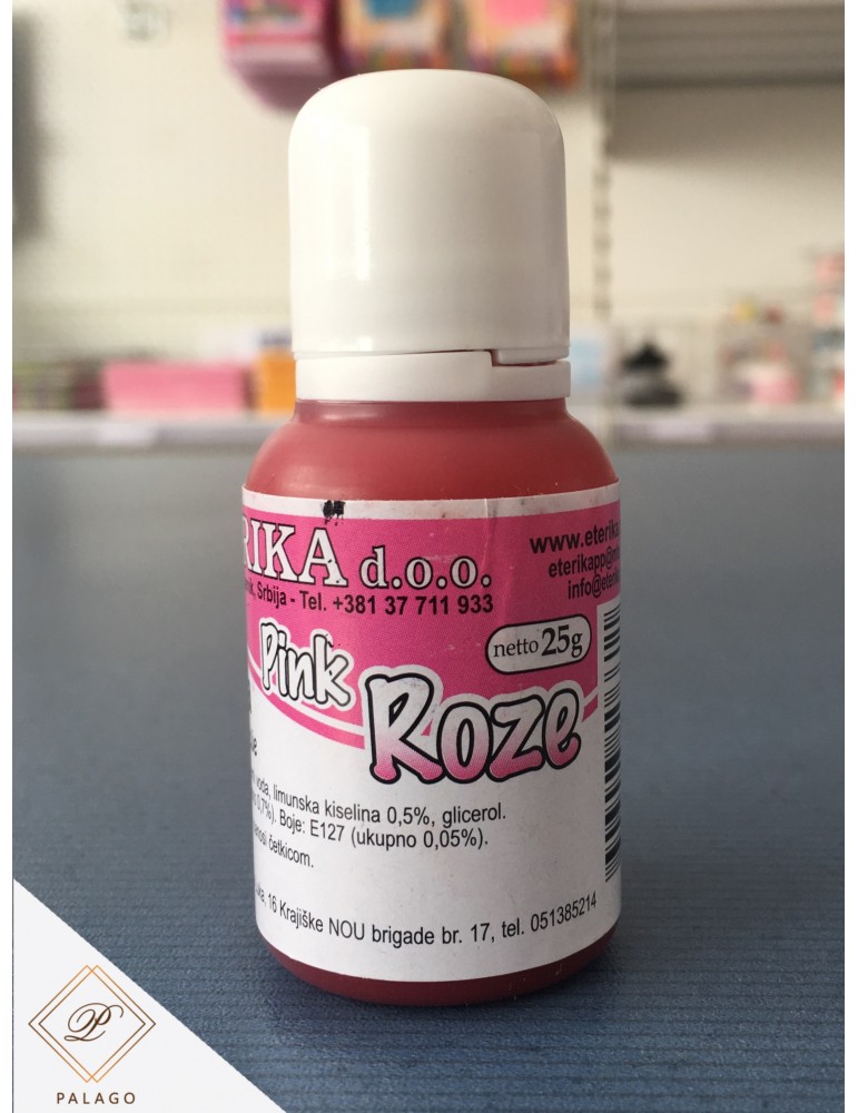 SJAJ BOJA PINK ROZE 25g