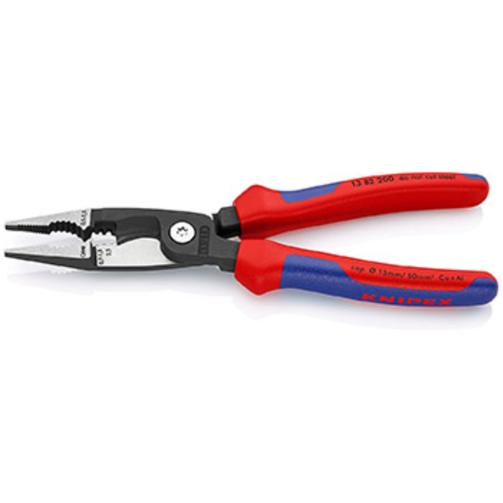 Knipex – Kešta za električne instalacije 200mm u blister pakovanju – 13 82 200 SB