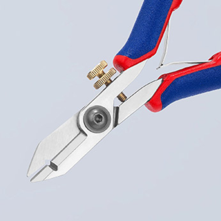 Knipex – Makaze za skidanje izolacije za elektroniku 140mm – 11 82 130