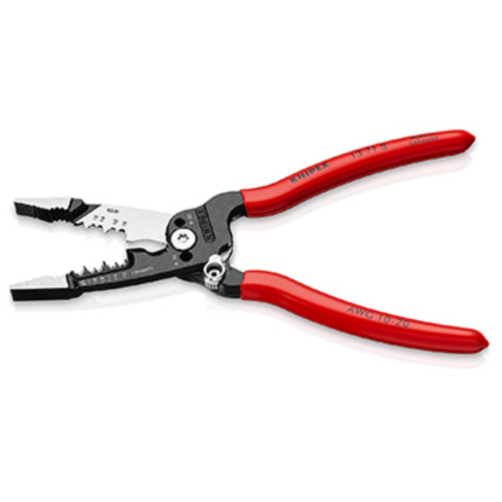 Knipex – Ojačana klešta za skidanje izolacije 200mm – 13 71 8