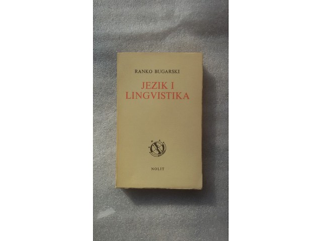 Jezik i lingvistika-Ranko Bugarski