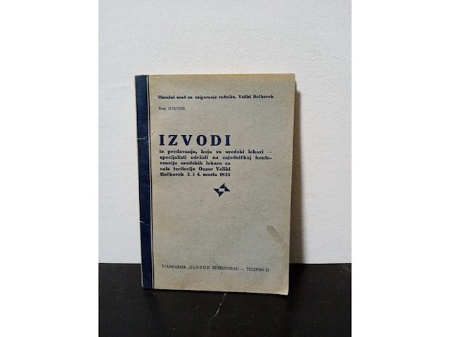 IZVODI iz predavanje koja su sredski lekari - specijali