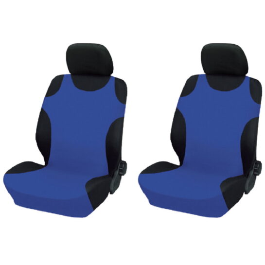 Majice (presvlake) za prednje sedište, Plave, par – Amio SE87014