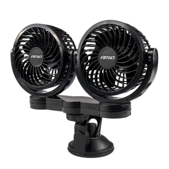 Ventilator za auto auto ventilator dupli 24V na vakuum – Amio 03011