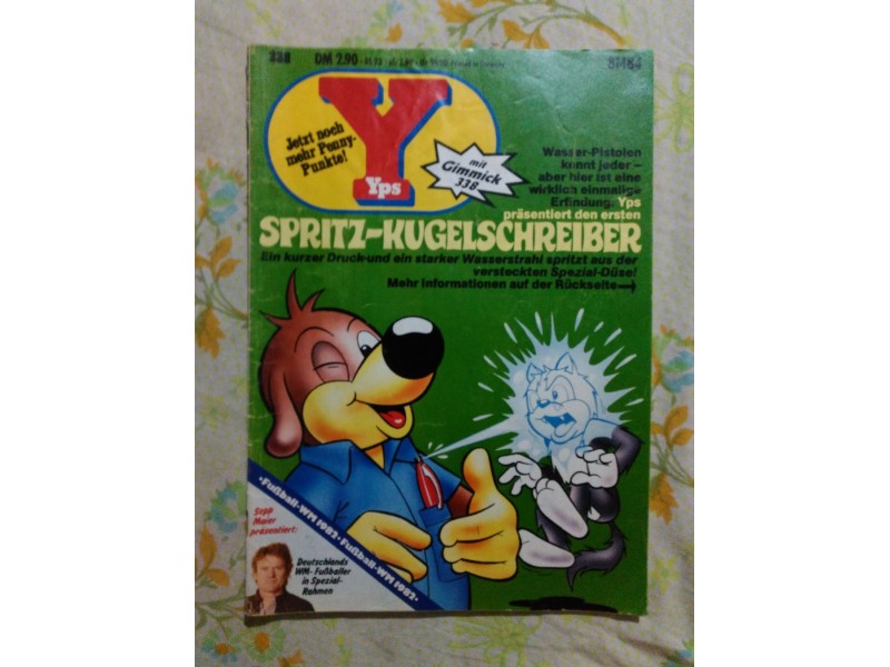 YPS, Spritz kugelschreiber, Lucky Luke