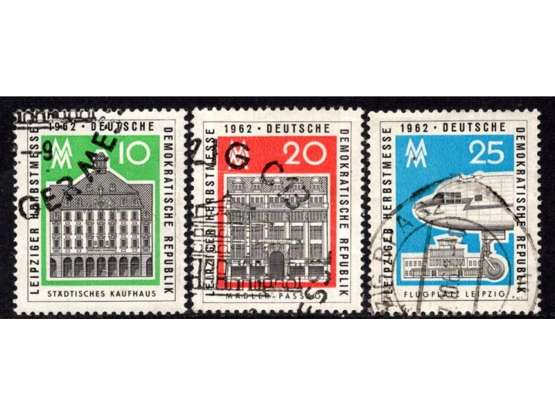 Nemačka DDR 1962. Komplet serija