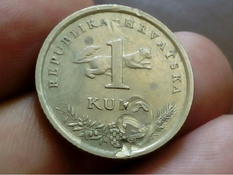 Hrvatska, 1 kuna 1994