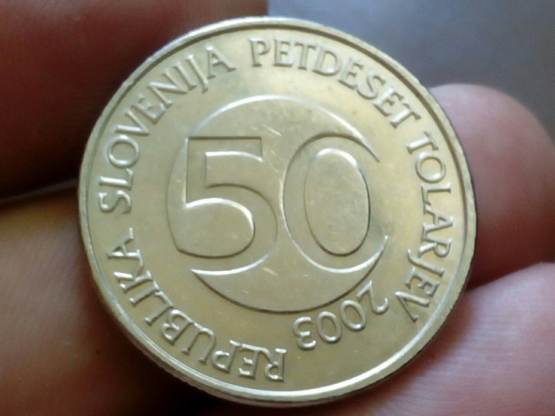 Slovenija, 50 tolara 2003