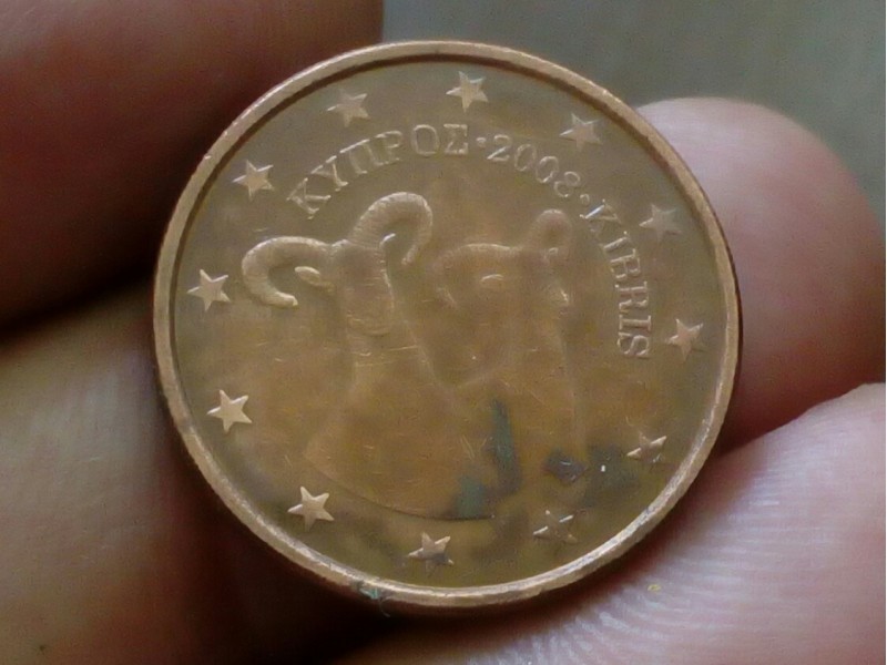 Kipar, 5 centi 2008