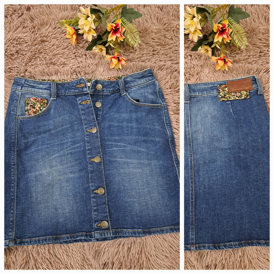 Jeans suknja br 40