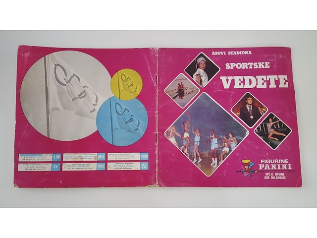 Sportske vedete - Panini 258/288