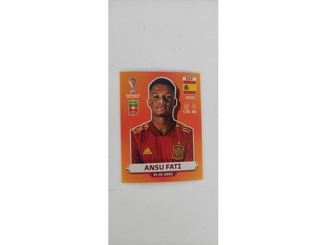 Panini FIFA 2022 Qatar ESP 16