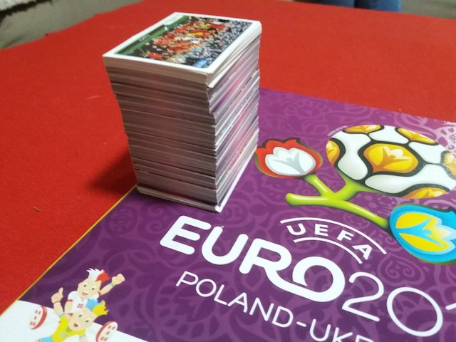 Euro 2012 Panini - set od 520 različitih sličica