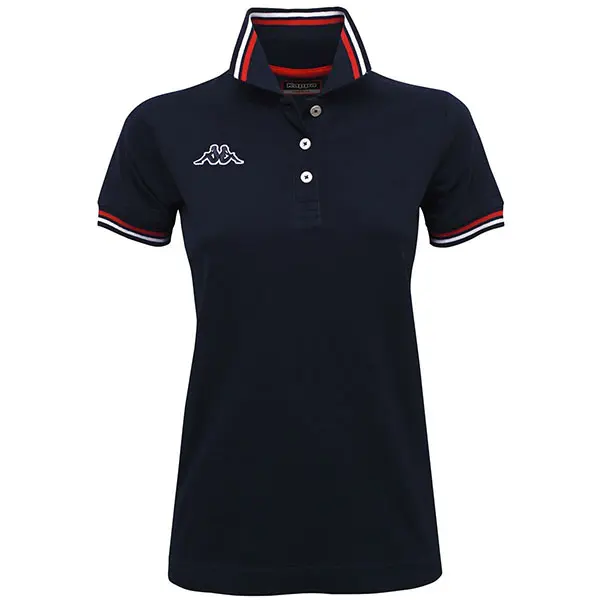 KAPPA Ženska polo majica Logo Maltax Wss Slim crna