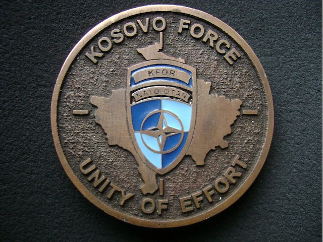 Coin Kfor Kosovo force unity of effort