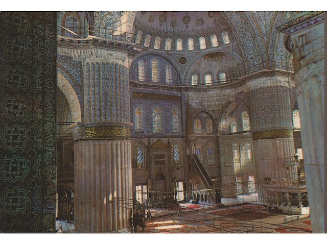 ISTANBUL Sultanahmet camii  ici ( 1616 )