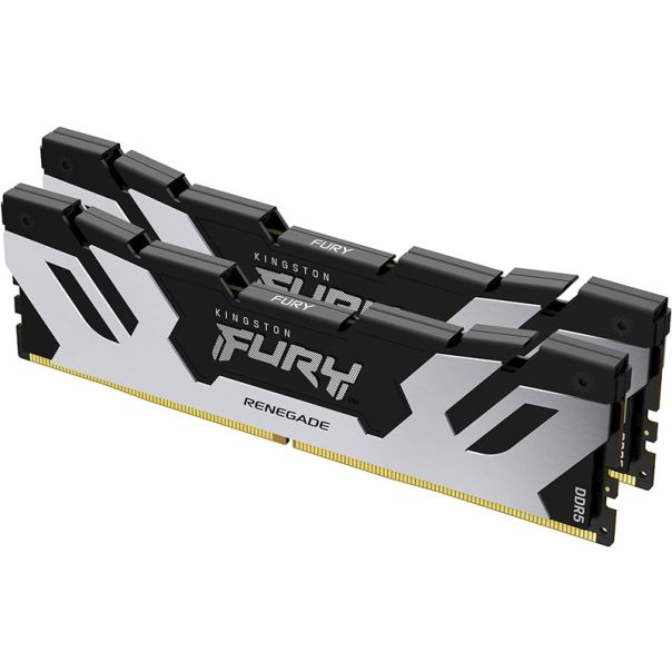 KINGSTON DIMM DDR5 64GB (2x32GB kit) 6000MT/s KF560C32RSK2-64 FURY Renegade Silver