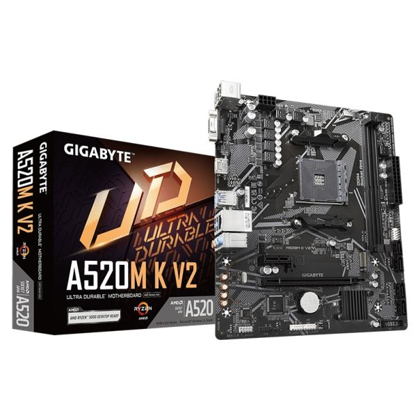 GIGABYTE A520M K V2 rev. 1.x