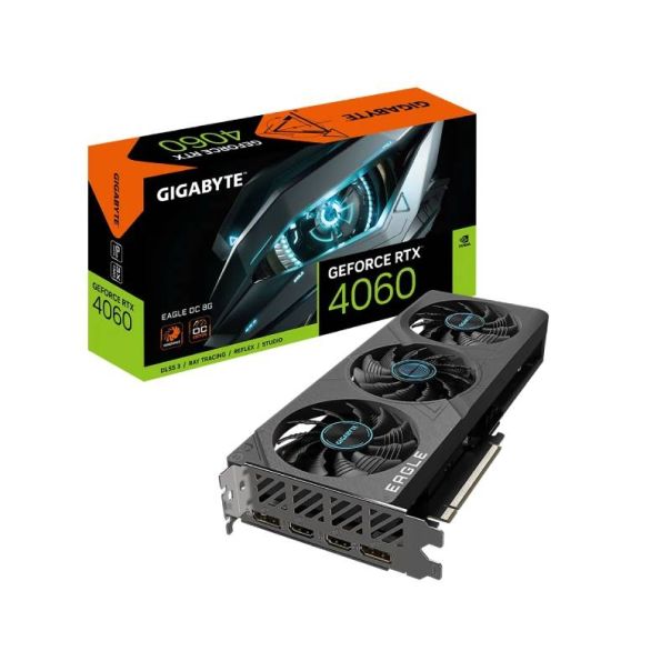 GIGABYTE Grafička karta RTX 4060 EAGLE OC 8GB GV-N4060EAGLE OC-8GD