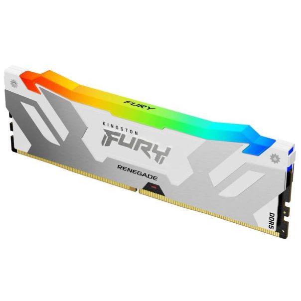 KINGSTON DIMM DDR5 16GB 7200MT/s KF572C38RWA-16 Fury Renegade RGB White