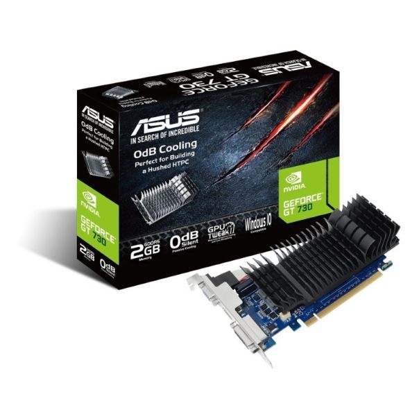 ASUS Grafička karta GT 730 2GB 64bit GT730-SL-2GD5-BRK