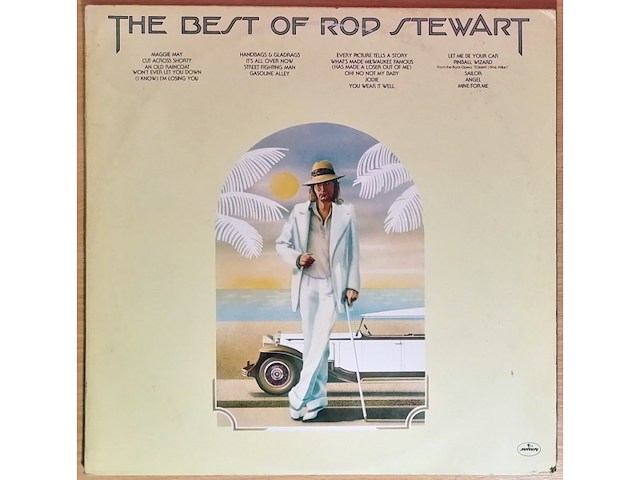 2LP ROD STEWART - The Best Of (1977) France, PERFEKTNA