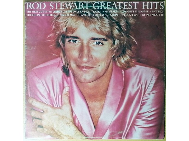 LP ROD STEWART - Greatest Hits (1980) 4. pressing, VG+