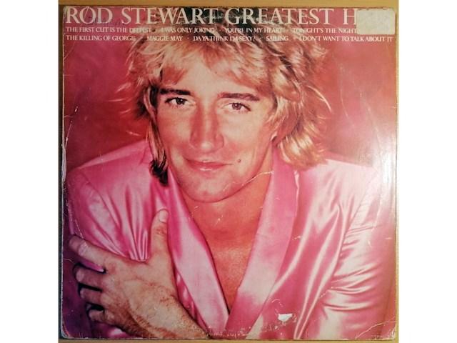 LP ROD STEWART - Greatest Hits (1980) 1. pressing, VG-