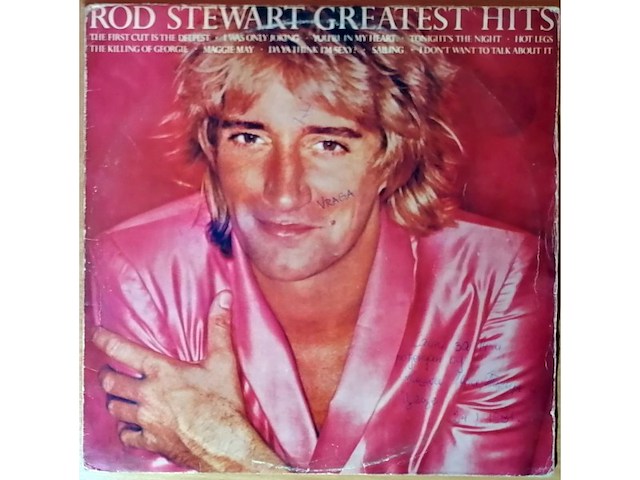 LP ROD STEWART - Greatest Hits (1980) 2. press, VG/VG-