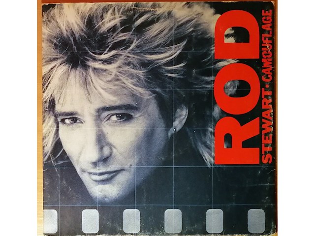 LP ROD STEWART - Camouflage (1984) 1. press, VG/VG+