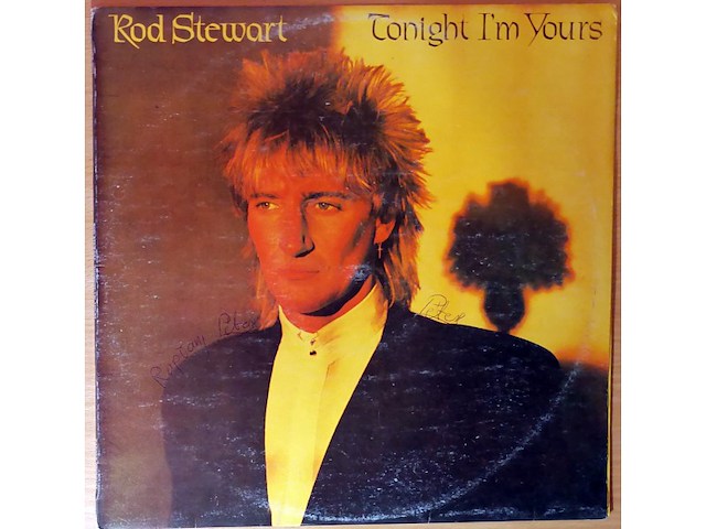 LP ROD STEWART - Tonight I`m Yours (1982) VG+