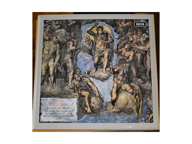 Giuseppe Verdi - Requiem /Pavarotti/ (2 x LP + Box)