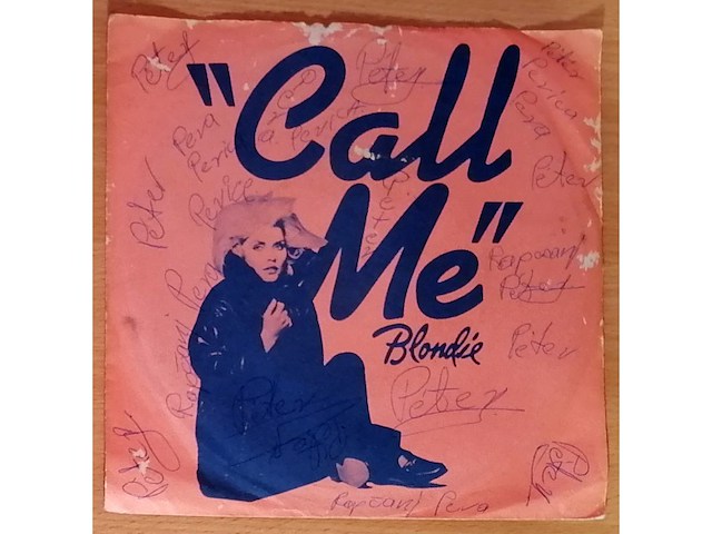 SP BLONDIE - Call me (1980) VG/G