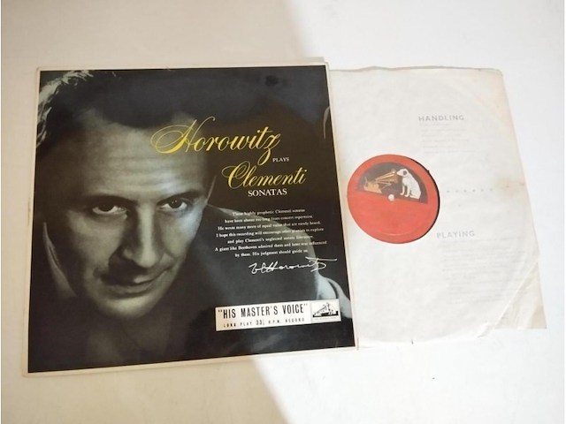 VLADIMIR HOROWITZ Plays Clementi Sonatas UK LP