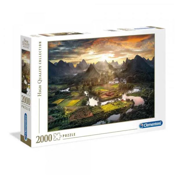 CLEMENTONI Puzzle 2000 delova HQC - View of China