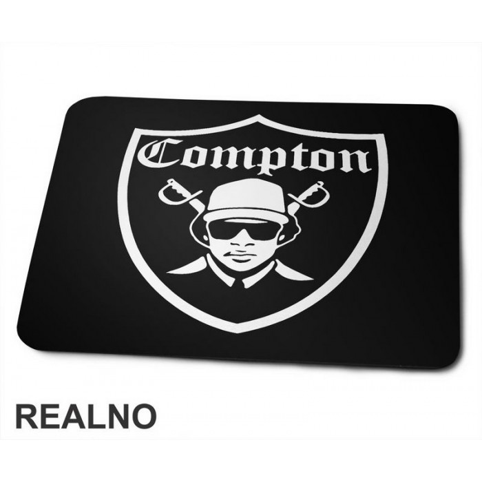 COMPTON LOGO - NWA - MUZIKA - PODLOGA ZA MIŠ