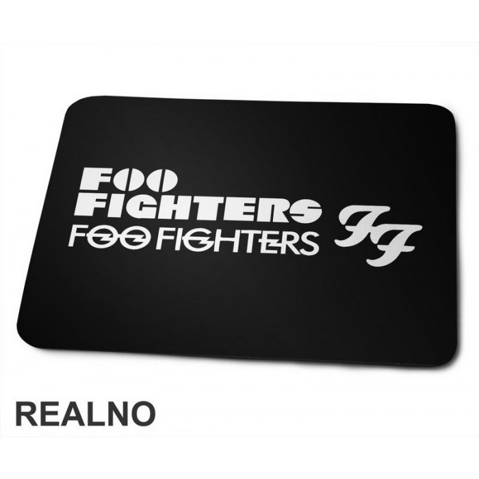 FOO FIGHTERS LOGO - MUZIKA - PODLOGA ZA MIŠ