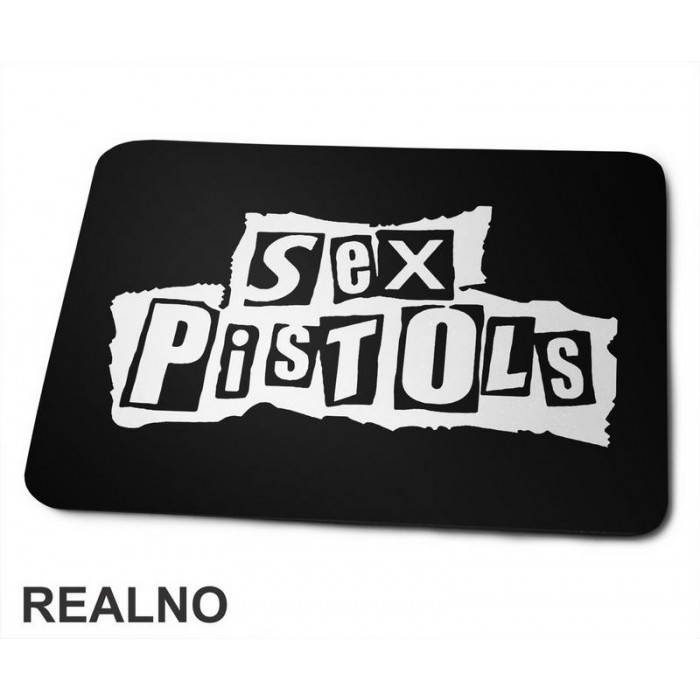 SEX PISTOLS LOGO - MUZIKA - PODLOGA ZA MIŠ