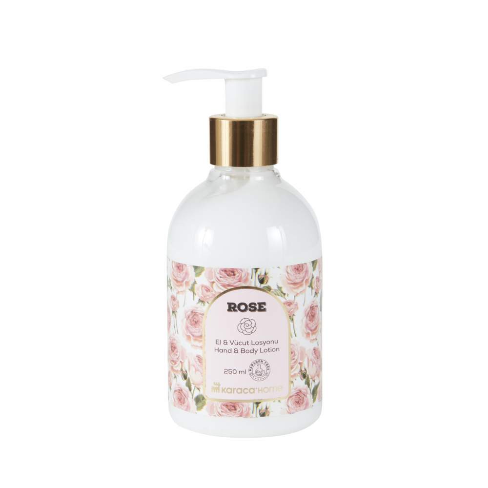 Karaca Home Flower Rose Hand and Body Lotion 250 ml