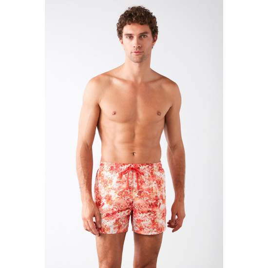 Cloud Simple Patterned Sea Shorts