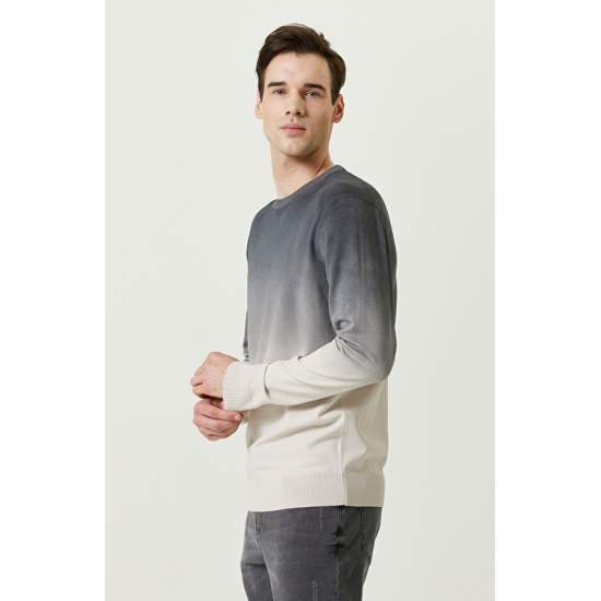 Gradient Anthracite Knitwear Sweater