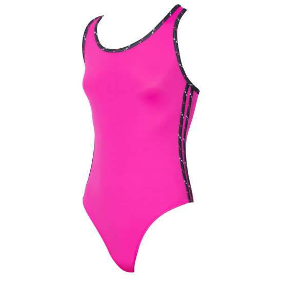 Sport Contrast Strip Çkids Yüzücü Swimsuit