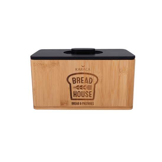 Karaca Fit Bamboo Bread Box