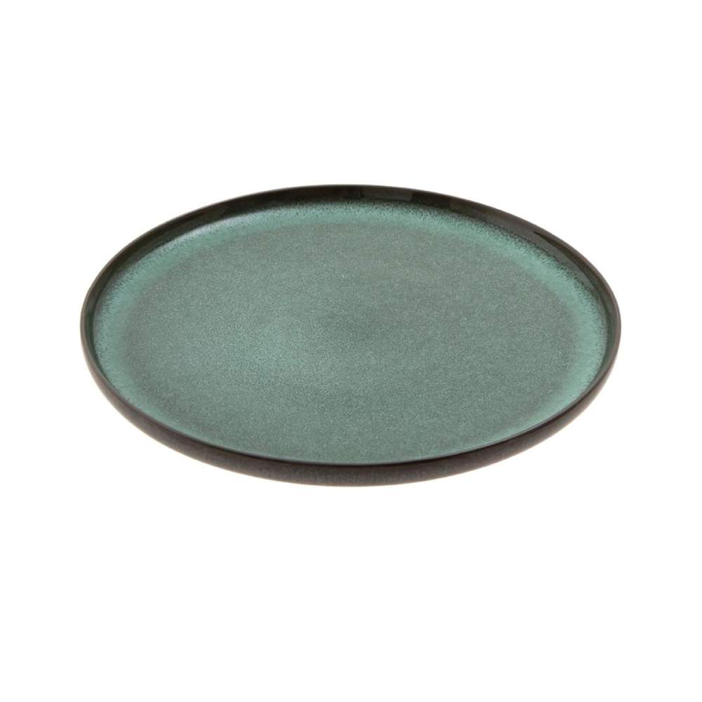 Jumbo Twin Green Flat Plate 29 cm