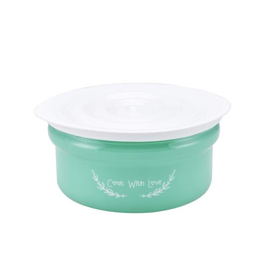Cookplus With Love Mint Glass Storage Container