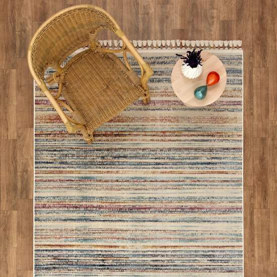 Cashmere Carpet 7/24 Rug and Jute Oak 80x300 cm