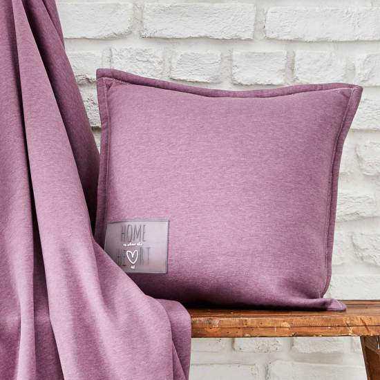 Karaca Home Softy Lilac Filled Flat Pillow 45x45 cm